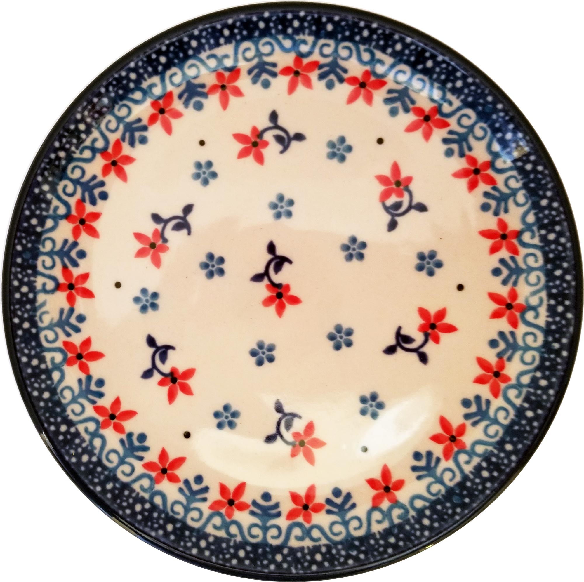 Boleslawiec Polish Pottery Ceramika Artystyczna 2634 6" Cookie / Desse – Home of Polish Pottery