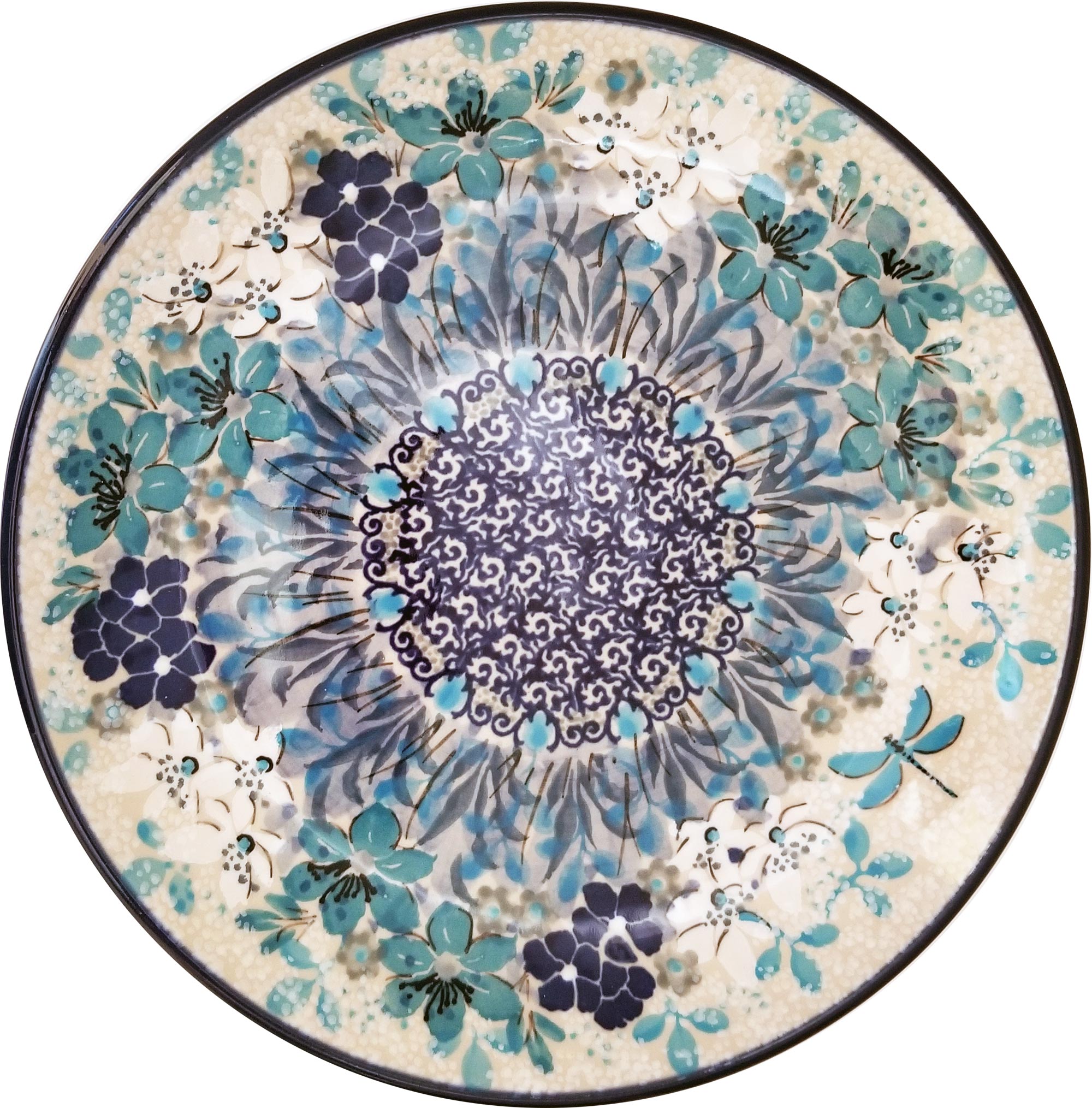 Boleslawiec Polish Pottery Ceramika Artystyczna Unikat 4964 8" Salad / – Home of Polish Pottery