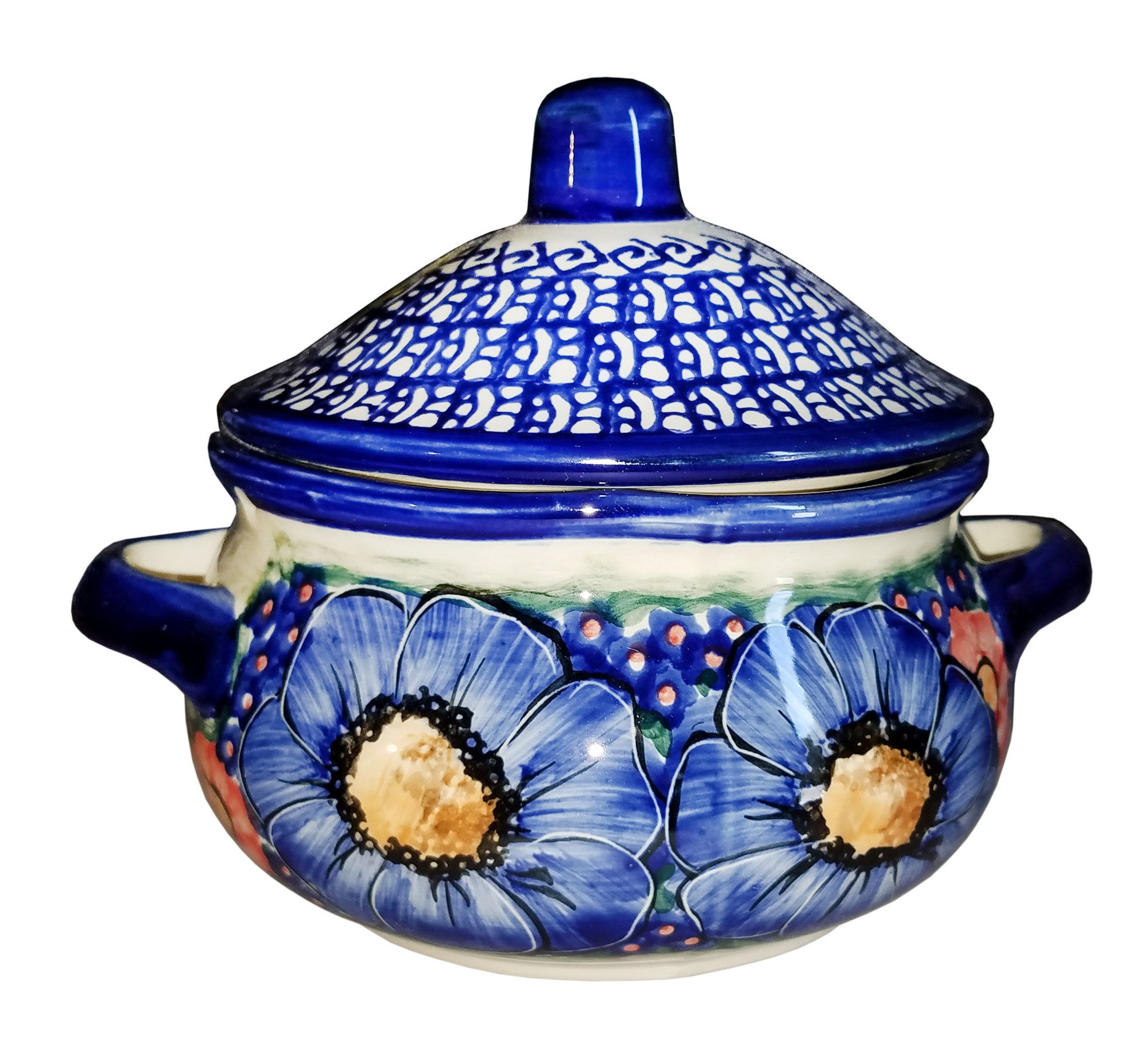 Boleslawiec Polish Pottery Stoneware UNIKAT Container or Baker "Isabel ...